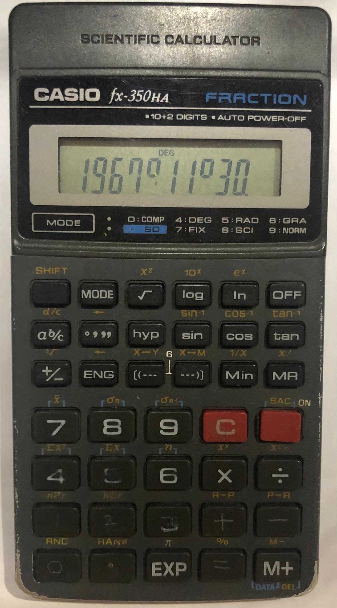 Casio - La série des fx-xxxH - - Calculatrice Scientifique - Casio La ...